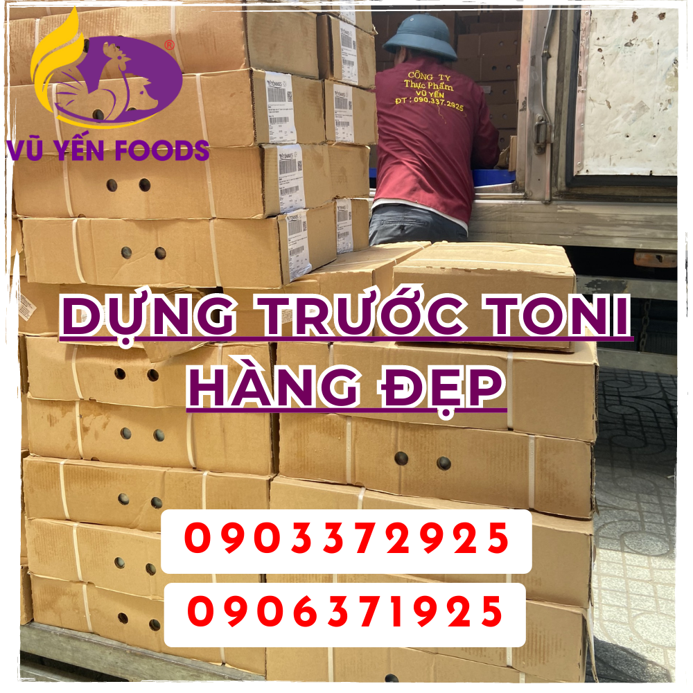 Mua dựng Tonnies ở đâu? Hãy đến Vũ Yến Food